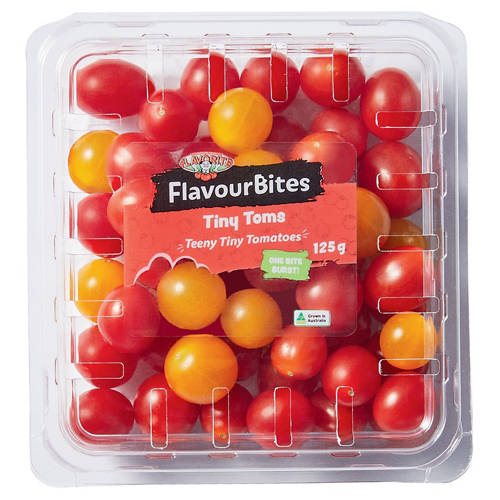 Tiny Toms Tomatoes 125g